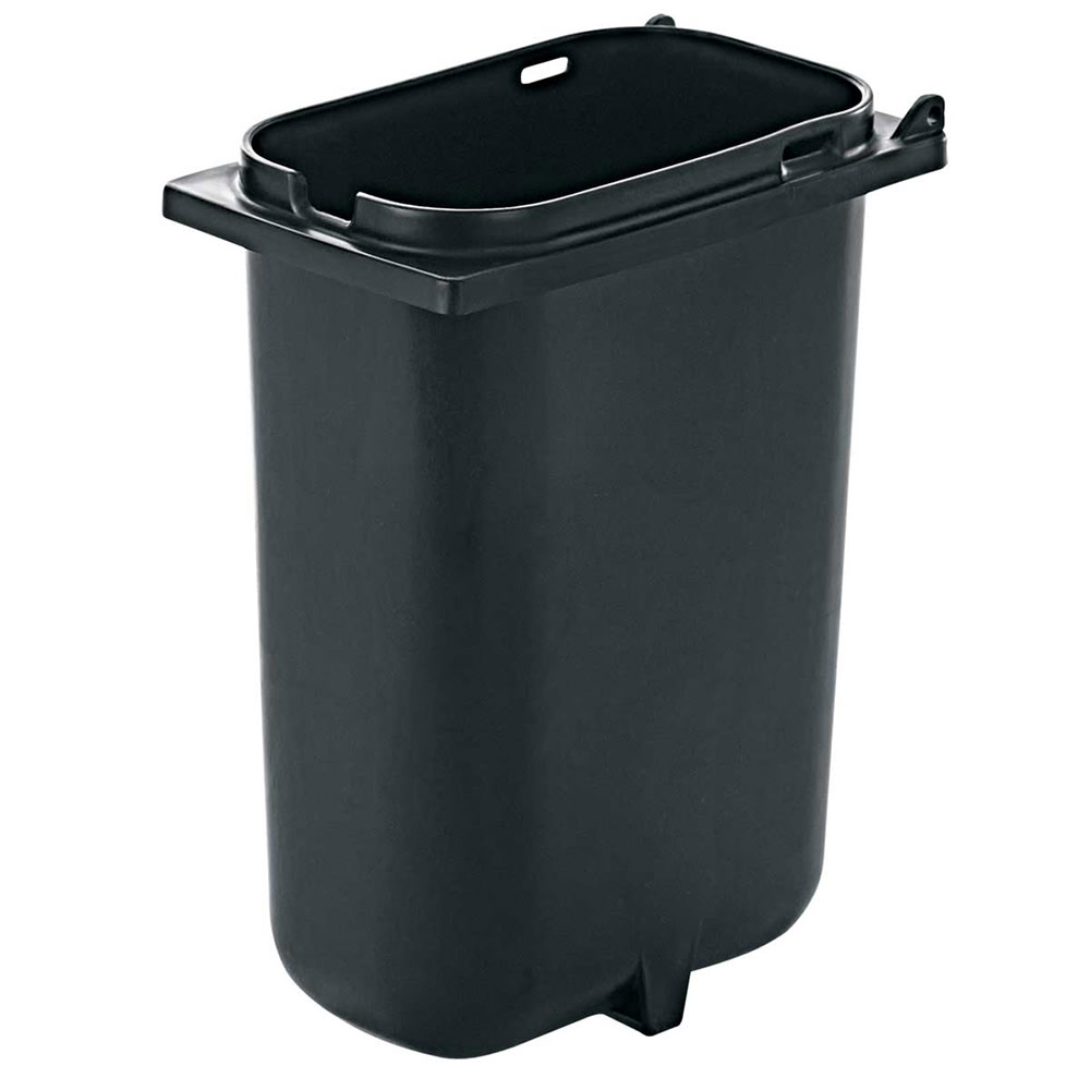 Server 83149 3 1/2 qt Fountain Jar w/ Notch for Ladle, Polypropylene, Black
