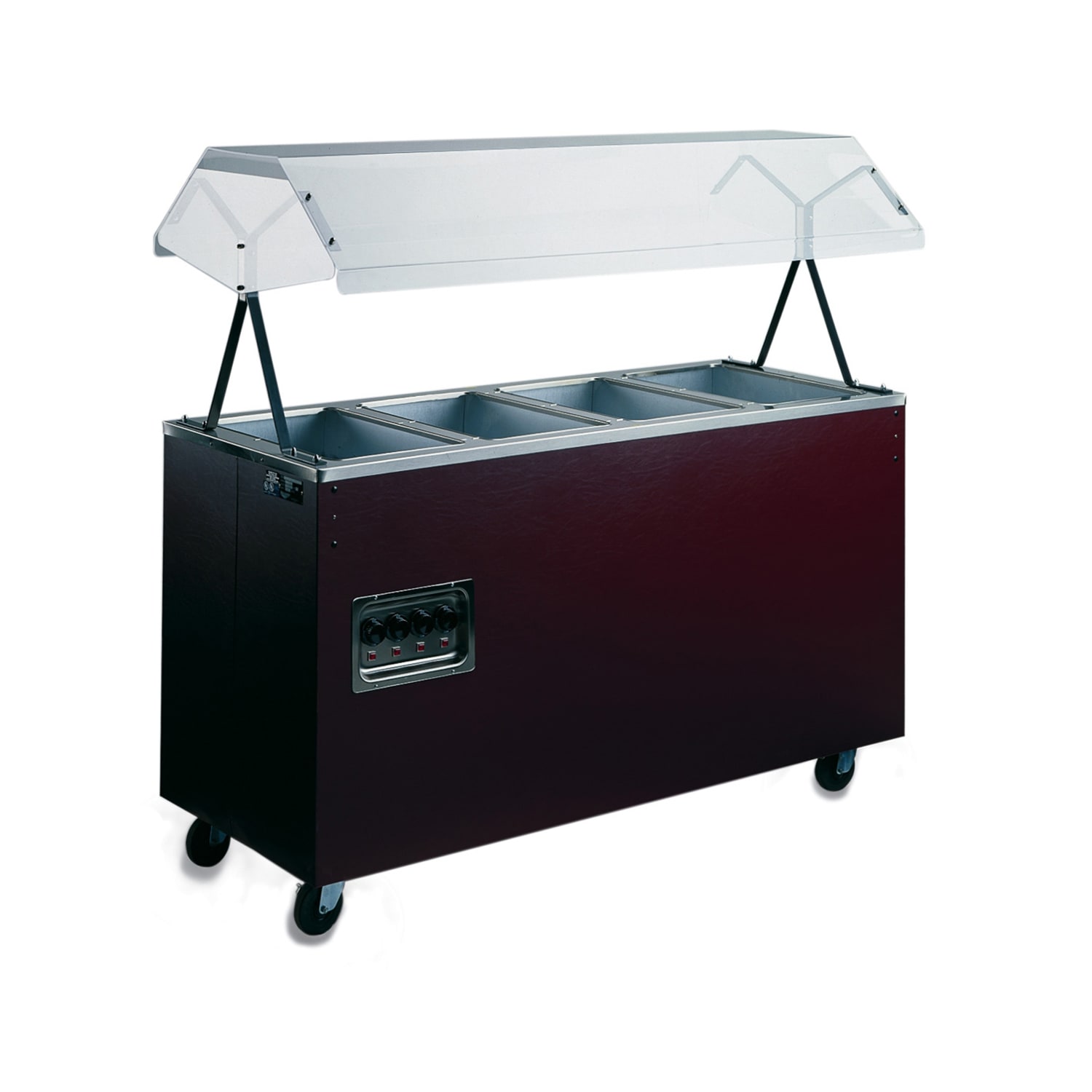 Vollrath 3871060 60" Hot Food Table w/ (4) Wells & Enclosed Base, 120v