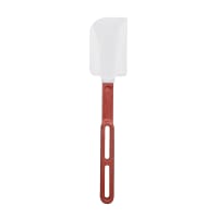 Rubbermaid FG196700RED 13 1/2" Spoon Scraper Spatula - Red Handle