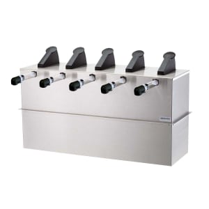 Server 07040 Countertop 3 Pump Dispenser For 3 Pouches, Stainless Base