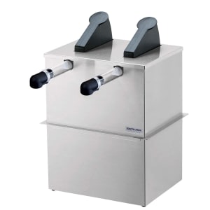 Server 07040 Countertop 3 Pump Dispenser For 3 Pouches, Stainless Base