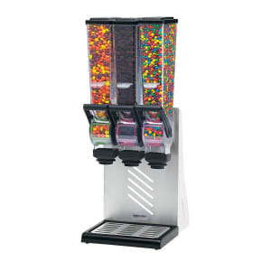 Server 88780 Dry Product Dispenser, Quadruple, (4) 2 Liter, Wall Mount