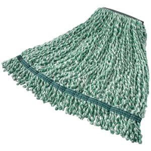 Rubbermaid FGT85206GR00 Medium Tube Mop Head - 5" Headband, Microfiber ...
