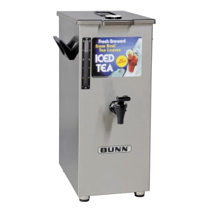 Bunn TDO-5 5 gal Oval Iced Tea Coffee Dispenser w/ Handles, Brew ...