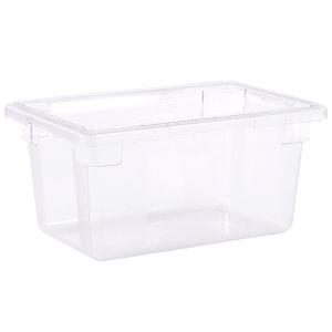 Carlisle 1062107 8 1/2 gal Food Storage Box - 26x18x6" Clear