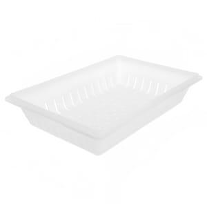 Cambro 1826DSCW135 Camwear Food Storage Box Drain Shelf - 18x26" Clear