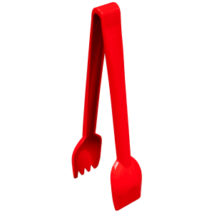 Carlisle 480603 6"L Plastic Pom Tongs, Black