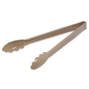 Carlisle 480603 6"L Plastic Pom Tongs, Black