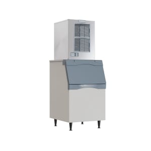 Ice-O-Matic GEM0650A/B55PS/KBT19 740 lb Nugget Ice Machine w/ Bin - 510 ...