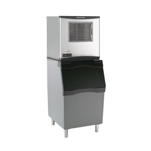 Ice-O-Matic GEM0650A/B55PS/KBT19 740 lb Nugget Ice Maker w/ Bin - 510 ...