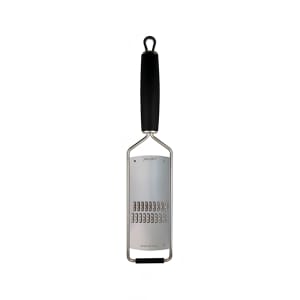 Tablecraft 10979 12 1/2" Microplane Grater/Zester w/ Ergonomic Soft ...