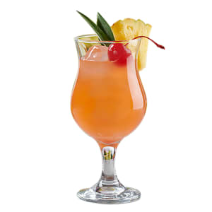 Libbey 3617 15 oz Hurricane Cyclone Glass - Safedge Rim Guarantee