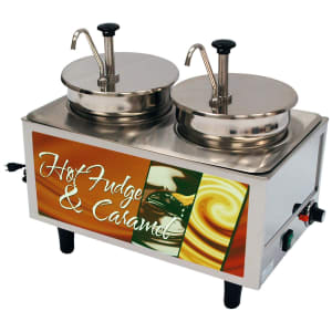 Gold Medal 4016 Double-Batch Candy/Caramel Apple Cooker - 120v