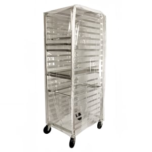 Winholt SRC-58-3Z Heavy Duty Rack Cover for Standard Sizes w/ 3-Zippers ...