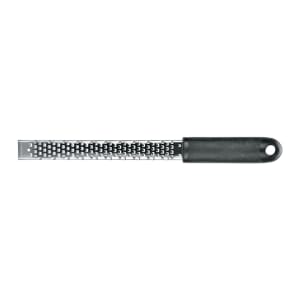 Matfer Bourgeat 444002 Microplane® Fine Grater w/ Black Plastic Handle ...