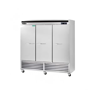 True T-72-HC 78 1/10" Three Section Reach In Refrigerator, (3) Left ...