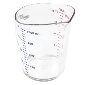 Cambro RFSCW22135 22 qt Camwear Round Storage Container - Clear