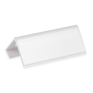 Cambro CBID6 6" Camshelving® Basics Label Holder, White/Clear