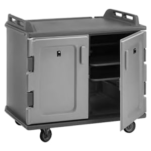 Piper Products AD-20 Enclosed Tray Delivery Cart, 20 Tray Capacity, 2 ...