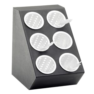 Cal-Mil 521 Tabletop Menu Card Holder - 4 1/4" x 5 1/2", Acrylic