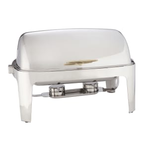 Winco 601 Full Size Chafer w/ Roll-top Lid & Chafing Fuel Heat