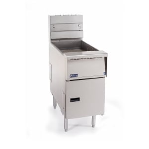 Pitco SG14-S Gas Fryer - (1) 50 lb Vat, Floor Model, Natural Gas