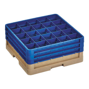 Carlisle RG25-214 OptiClean™ Glass Rack w/ (25) Compartments - (2 ...