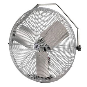 TPI U18TE-HD 18" Heavy Duty Utility Fan w/ 3 Speeds - Black, 120v