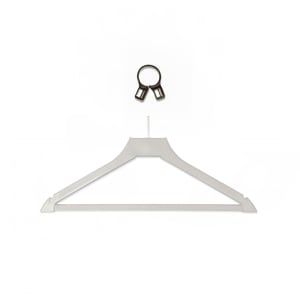 CSL TMK-36 36" Wall Mount Coat Rack, Zinc-Plated