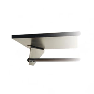 SSL Industries SSL-1074 33 3/4" Wall Mount Boot Rack, Stainless Steel