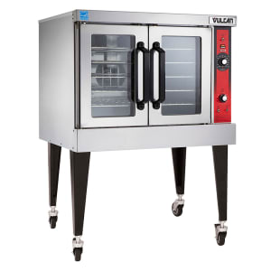 Vulcan VC44ED Double Full Size Electric Convection Oven - 12.5 kW, 208v/3ph