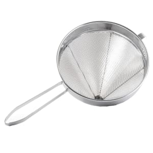 Winco CCS-10F 10" Fine China Cap Strainer, Stainless