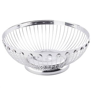 American Metalcraft FRUC16 Oval Wire Basket, Chrome