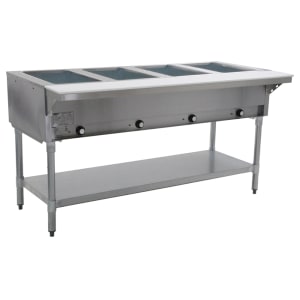Duke 305 73" Hot Food Table w/ (5) Wells & Undershelf, Liquid Propane