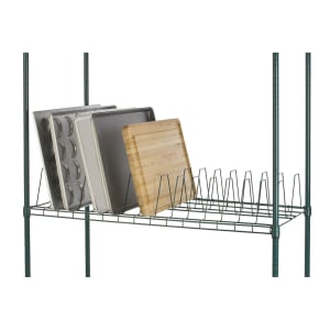 Cambro CPMU213675DDPKG 5 Level Mobile Drying Rack for Domes, Speckled Gray