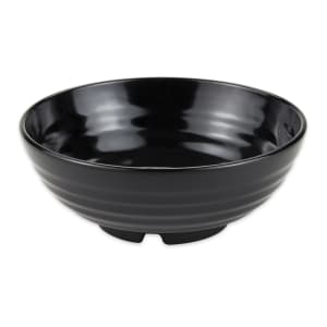 GET 0180-BK 8 oz Melamine Soup/Rice Bowl, Black