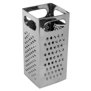 Matfer 444002 Microplane® Fine Grater w/ Black Plastic Handle, Stainless