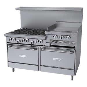 Garland G36-6R 36" 6 Burner Gas Range w/ Standard Oven, Natural Gas