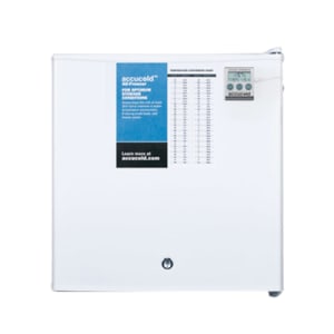 Accucold FS30L 18 1/2" Countertop Medical Freezer - Locking, White, 115v