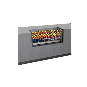 Structural Concepts CO43R-UC-E3 47 1/4" Undercounter Open Air Cooler w/ (1) Level, 110/120v/1ph