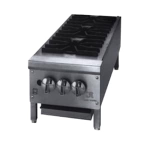 Jade Range JHP-1060 60" Gas Hotplate w/ (10) Burners & Manual Controls ...