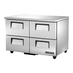 True TUC-48-HC 48" W Undercounter Refrigerator w/ (2) Sections & (2 ...