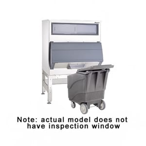 Follett DEV1010SG-48-BG Center Mounted Ice Bagger w/ 1000 lb Bin