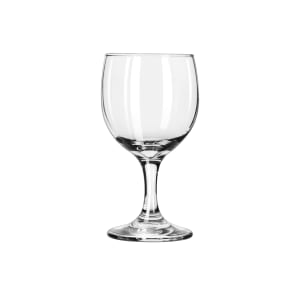 Libbey 3010 14 oz Perception One-Piece Banquet Goblet - Safedge Rim & Foot