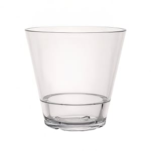 Steelite 7029DR021 12 oz Nordic Double Rocks Glass, Plastic, Clear