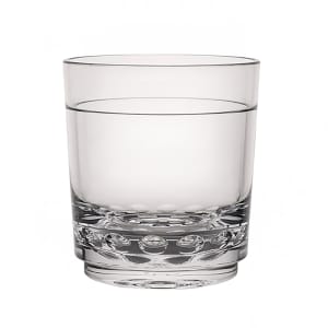 Steelite 4990Q787 13 1/2 oz Diamond Double Old Fashioned Glass, Ocean Blue
