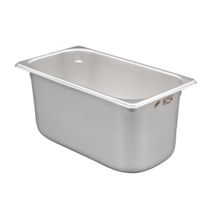 Vollrath 30362 Super Pan V® Third Size Steam Pan - Stainless Steel