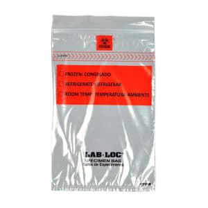 LK Packaging LABZ69BA Lab-Loc® Specimen Bags w/ Removable Biohazard ...