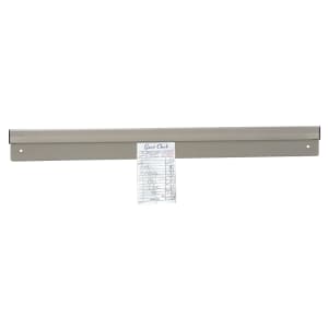 San Jamar CK6560A 60" Order Rack - Aluminum, Silver