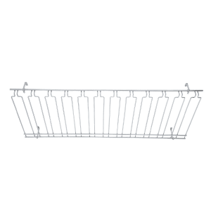 Winco GHC-1836 Overhead Glass Rack, 18" X 36" X 4 in, Chrome Plated
